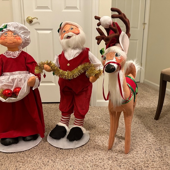 Lenox china and Annalee dolls | Holiday | Annalee 3 High Mr And Mrs ...